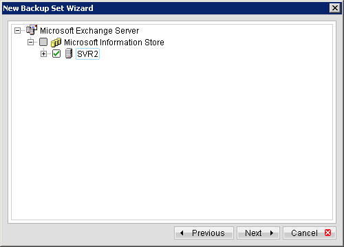 Microsoft Exchange Backup